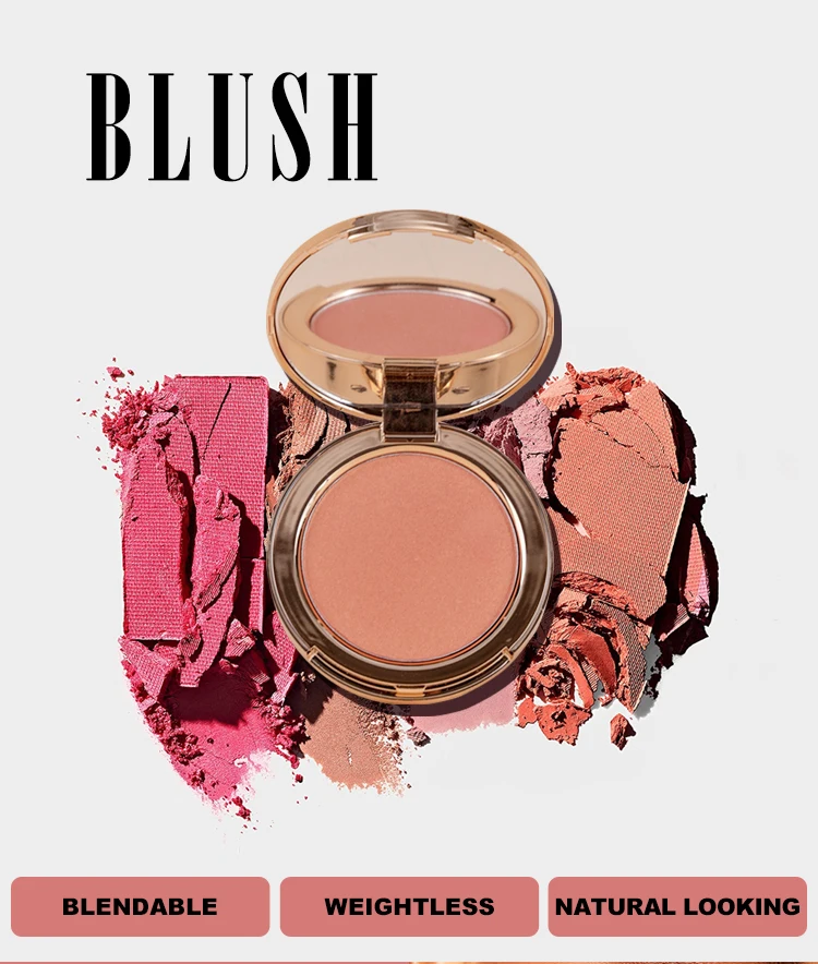 OEM Color High Pigment Rough Blush - Make up Customs Blush
