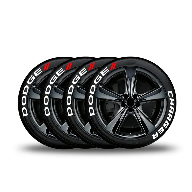 Custom Wholesale 3d Personality Wheel Sticker Pvc Raised Letter Decals ...