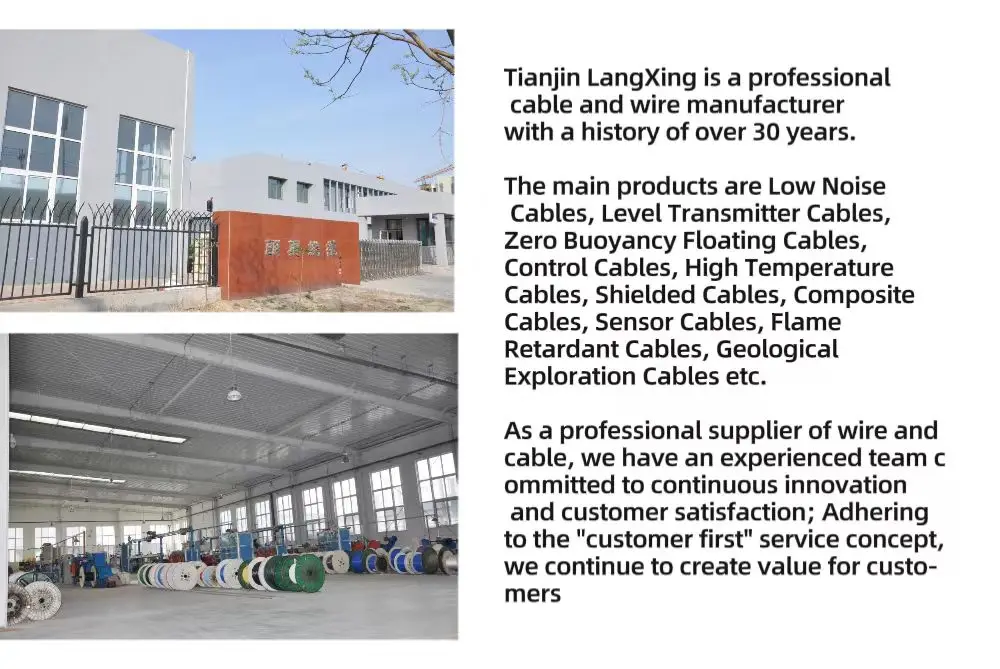 Factory Production Liquid Level Sensor Cable Multi Core Flexible ...