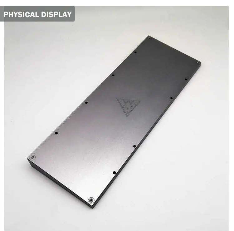 Aluminum Custom Machined Keyboard Case Anodized Pvd Cnc Machining ...