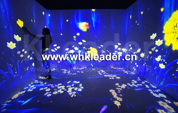 7d Hologram Technology - Interactive Sports Wall Photo Projector