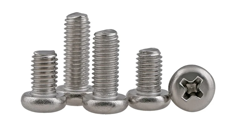 DIN7985 Stainless Steel Cross Recessed Pan Head Machine Screw M3 M4 M5| Alibaba.com