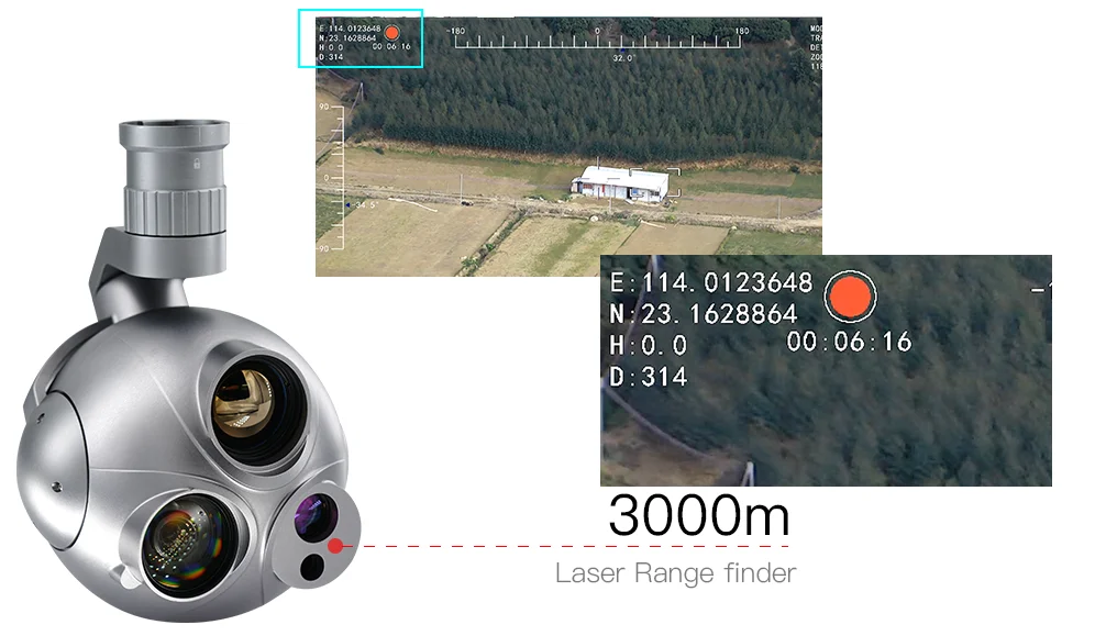 YANGDA Storm Eye-30ie-M Laser Rangefinder with AI Tracking