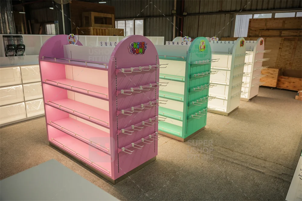Custom Candy Shop Display Racks - Eye-Catching Solutions
