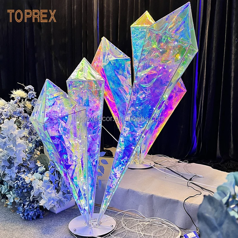 2m Big Size White Angel Wings LED Light for Wedding Decor