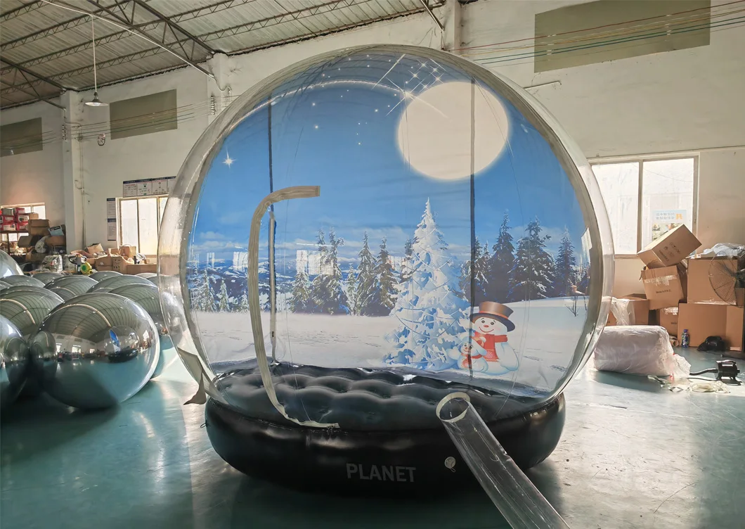 Customized Giant Life Size Transparent Pvc Christmas Human Snow Globe ...