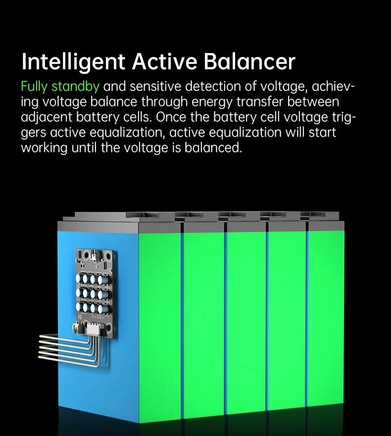 JBD Active Balancer - 4S to 8S Balance Module with 5A Current