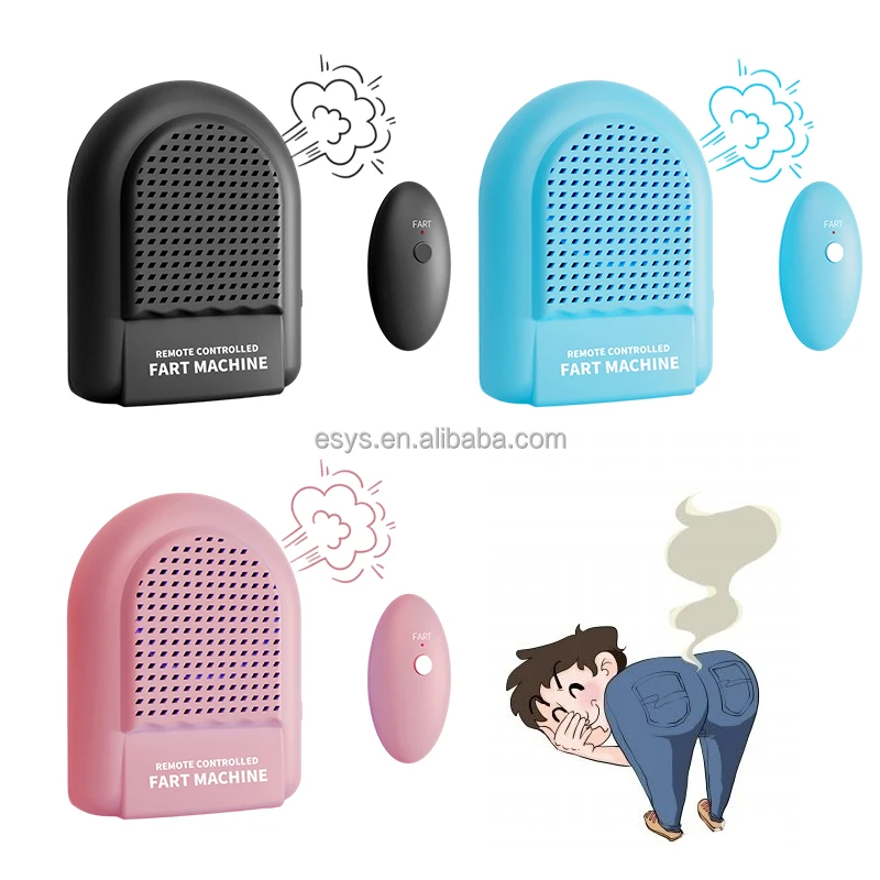 Remote Controlled Fart Machine With Different Realistic Sounds Portable Farting Machine Toy ...