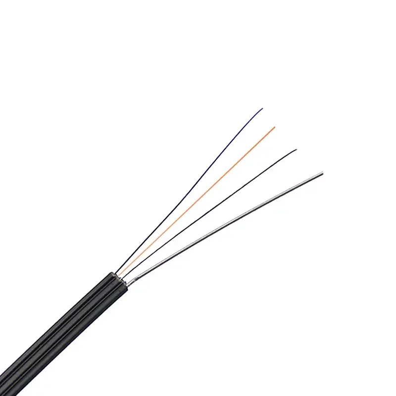 8 Core Armoured Fiber Optic Cable Multimode Outdoor Optical Fibre Cable ...