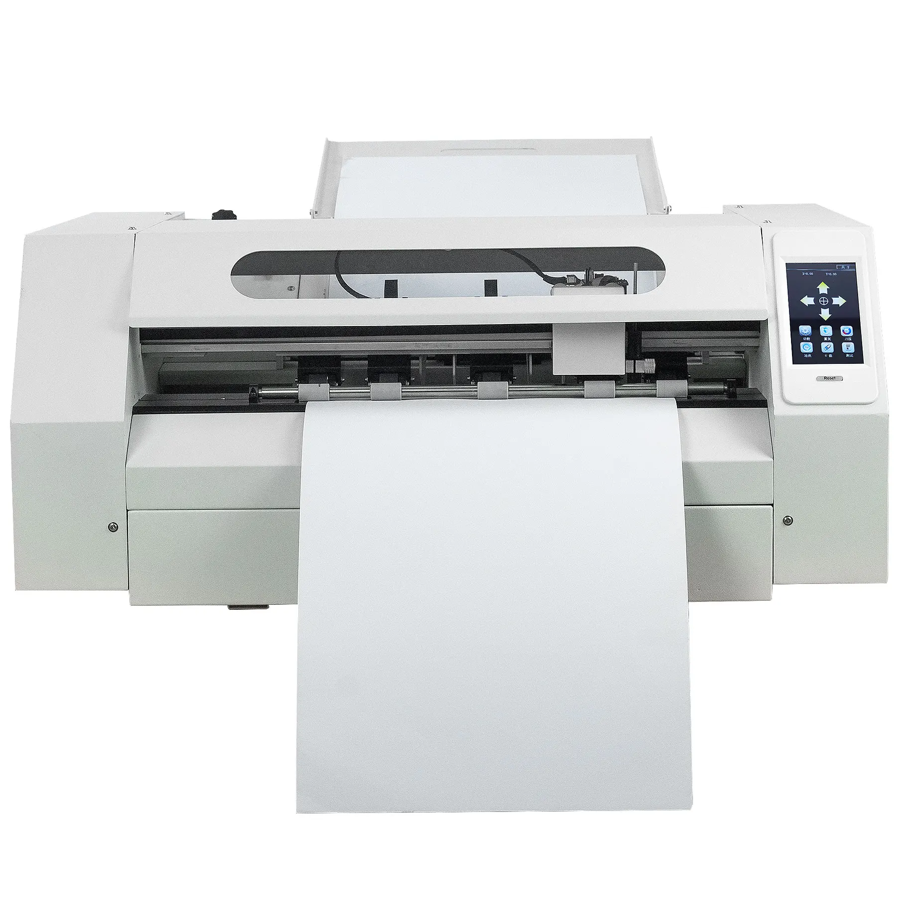 Teneth Automatic Sensor Digital Paper Cutter Vinyl Sticker Label Card ...