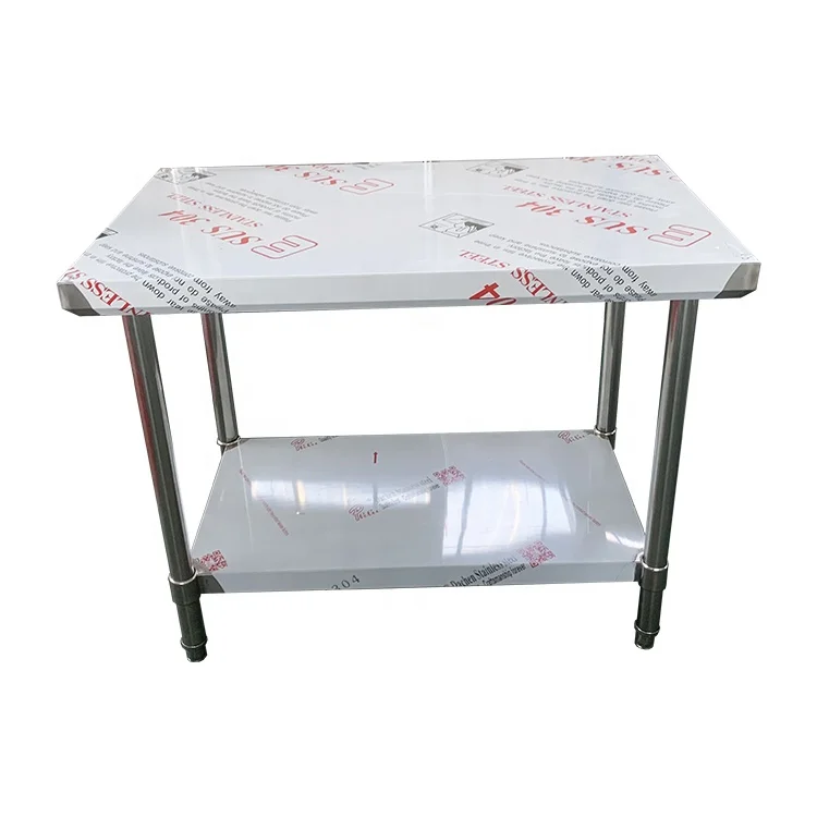 Stainless Steel Workbench Inox Working Table Stainless Steel Work Table ...