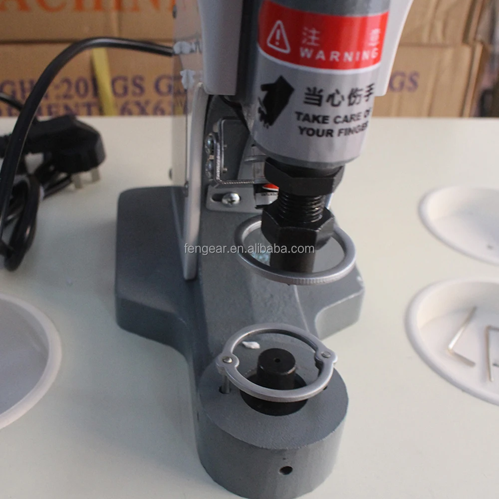 1808 New Industrial 818 Electromagnetic Button Automatic Fixing Machine ...