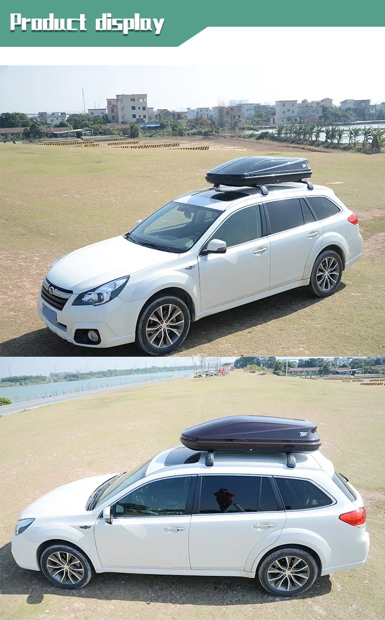 Tiefu New Design Waterproof Car Roof Box Cargo Box / Roof Top Carrier ...