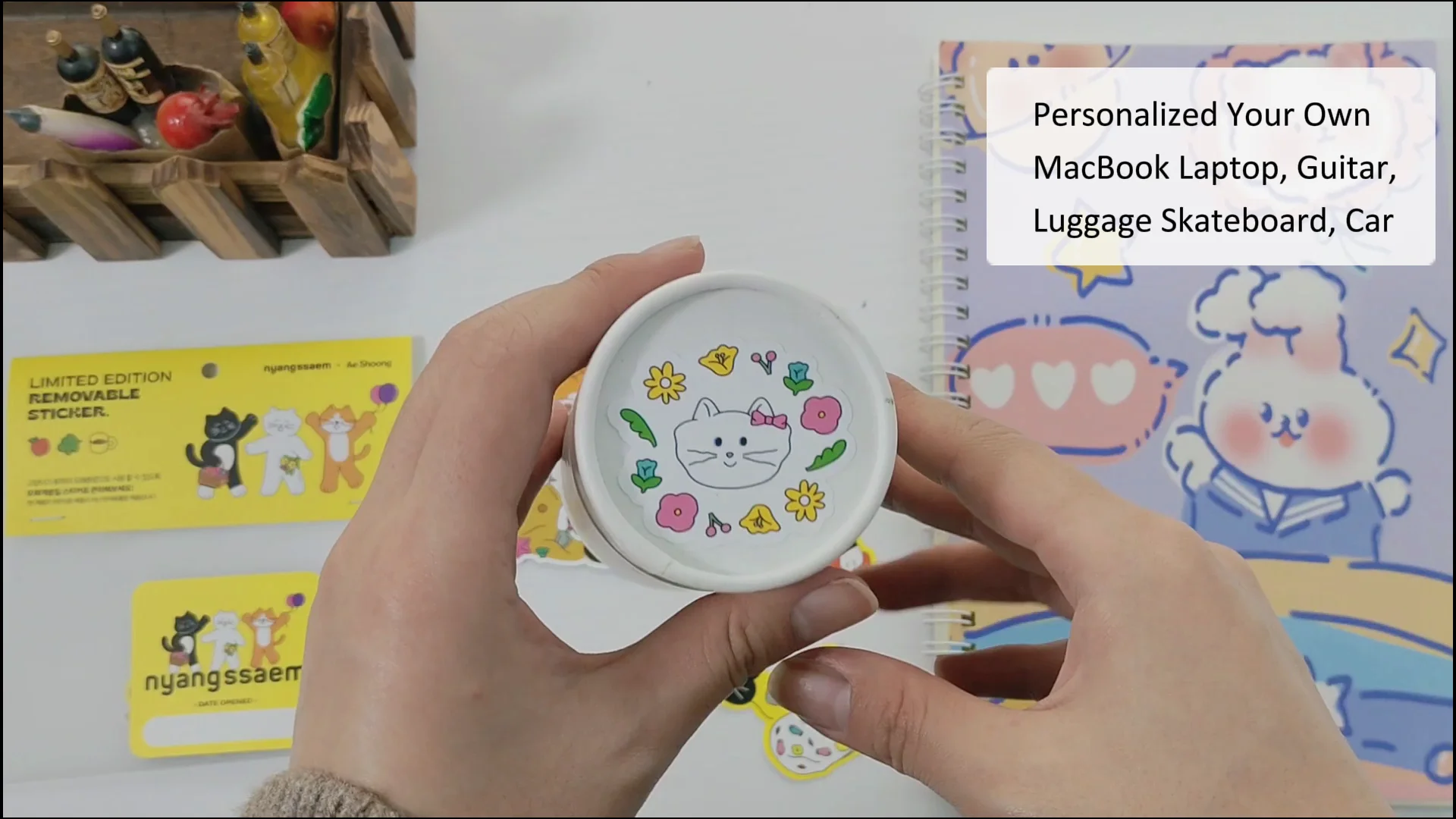 Custom Personalized Adhesive Vinyl Cheap Kids Sticker Individual Die ...