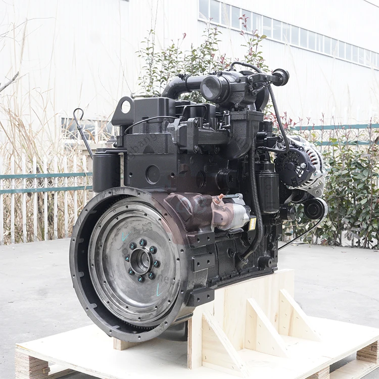 Cummins 4BT3.9-C100 Engine Assembly VE Fuel Pump Electric Start Air ...