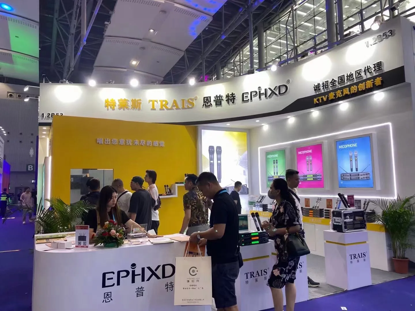 TRAIS Professional Wireless Microphones for Outdoor Events