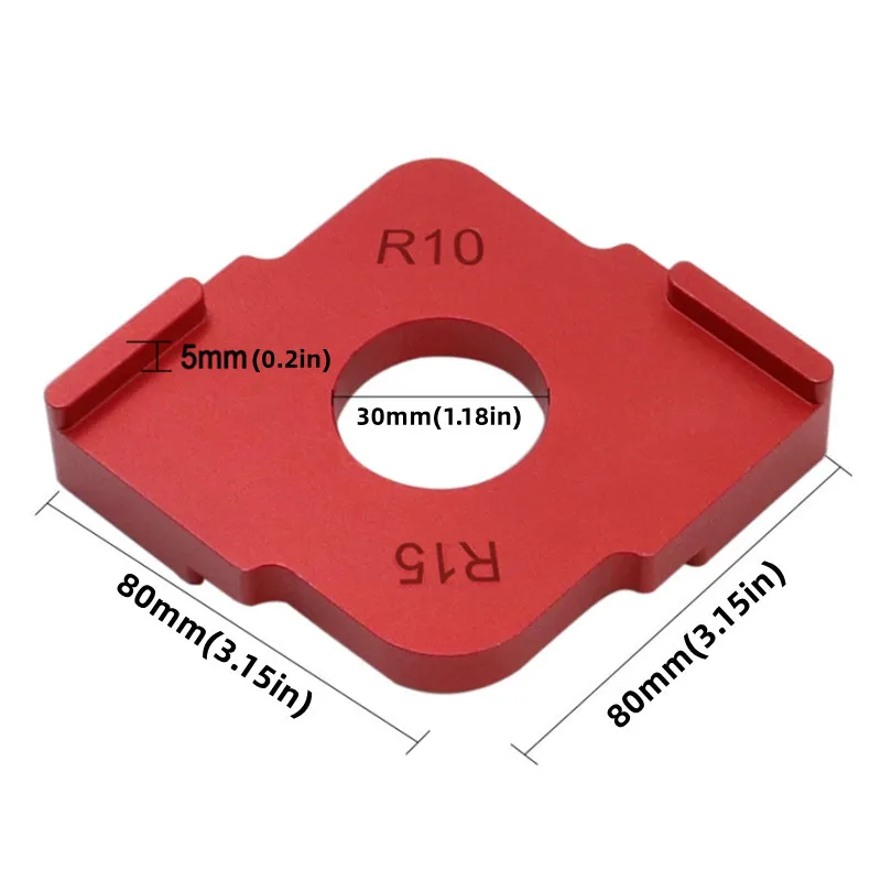 Radius Jig Router Templates Aluminum Radius Quick Jig Carpenter Radius ...