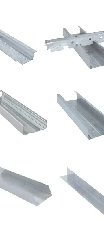 Gypsum Board Accessories Galvanized Steel Drywall Profile Holder Metal ...