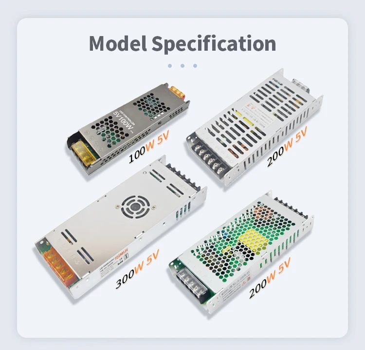 300w Small Switching Linear Switch Mode Power Supply 220v 5v 40a 60a ...