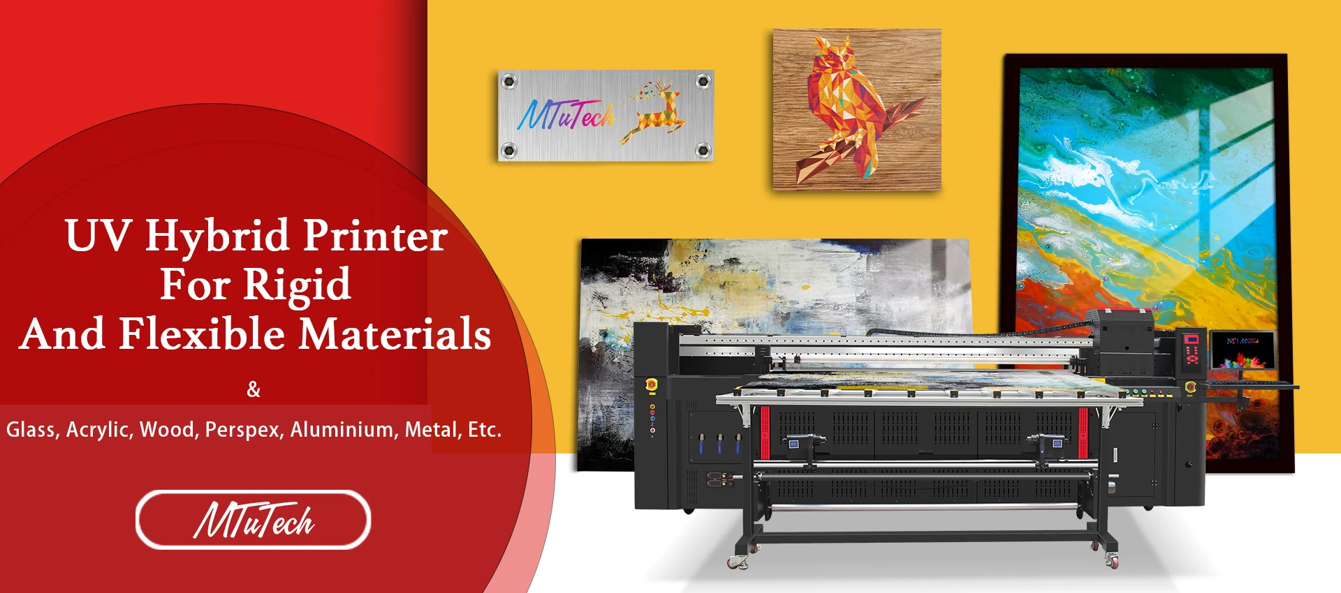 Mtutech Coroplast Printer - High Profit UV Signage Machine