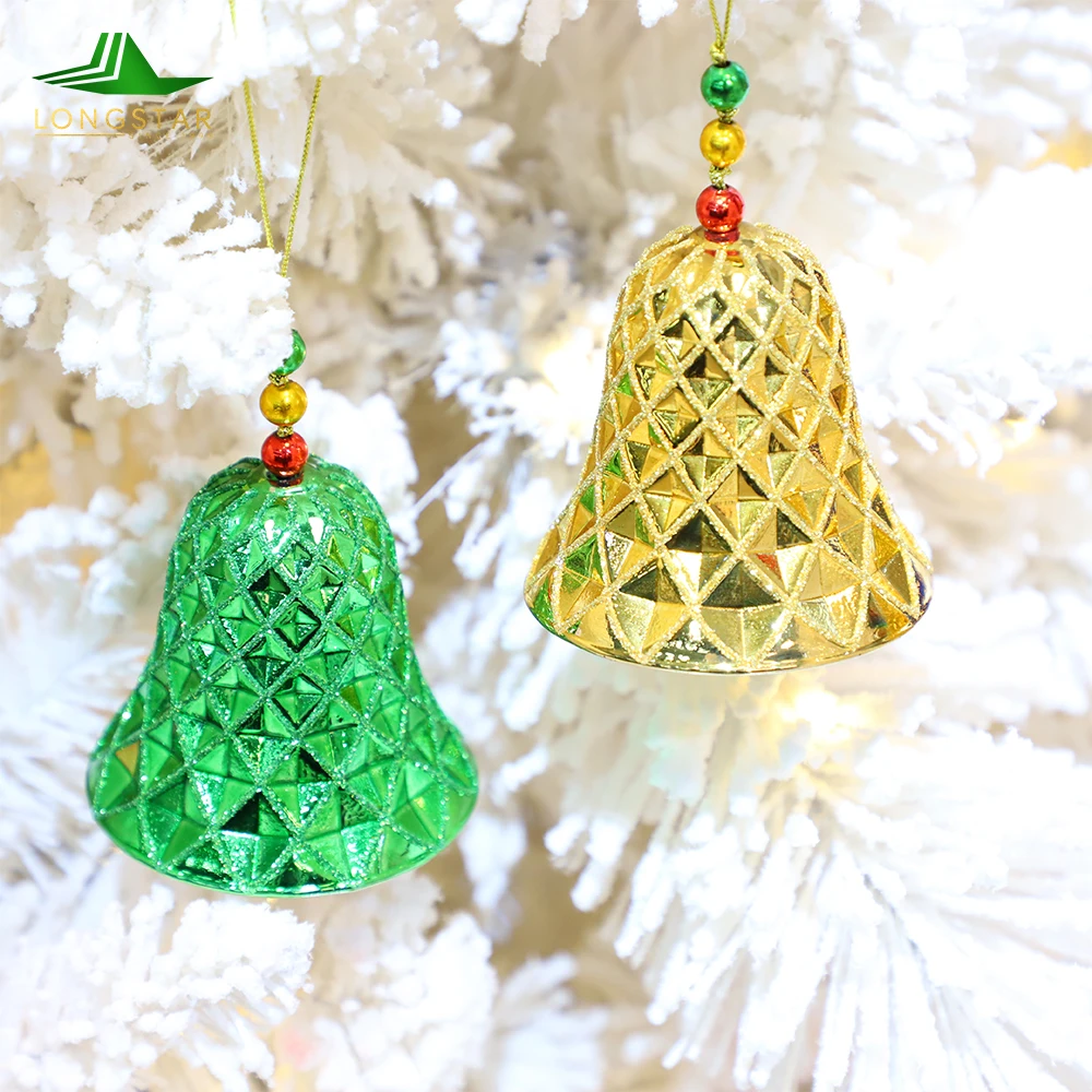 High Quality Custom Glass Tinkle Bell Christmas Balls Wholesale Xmas ...