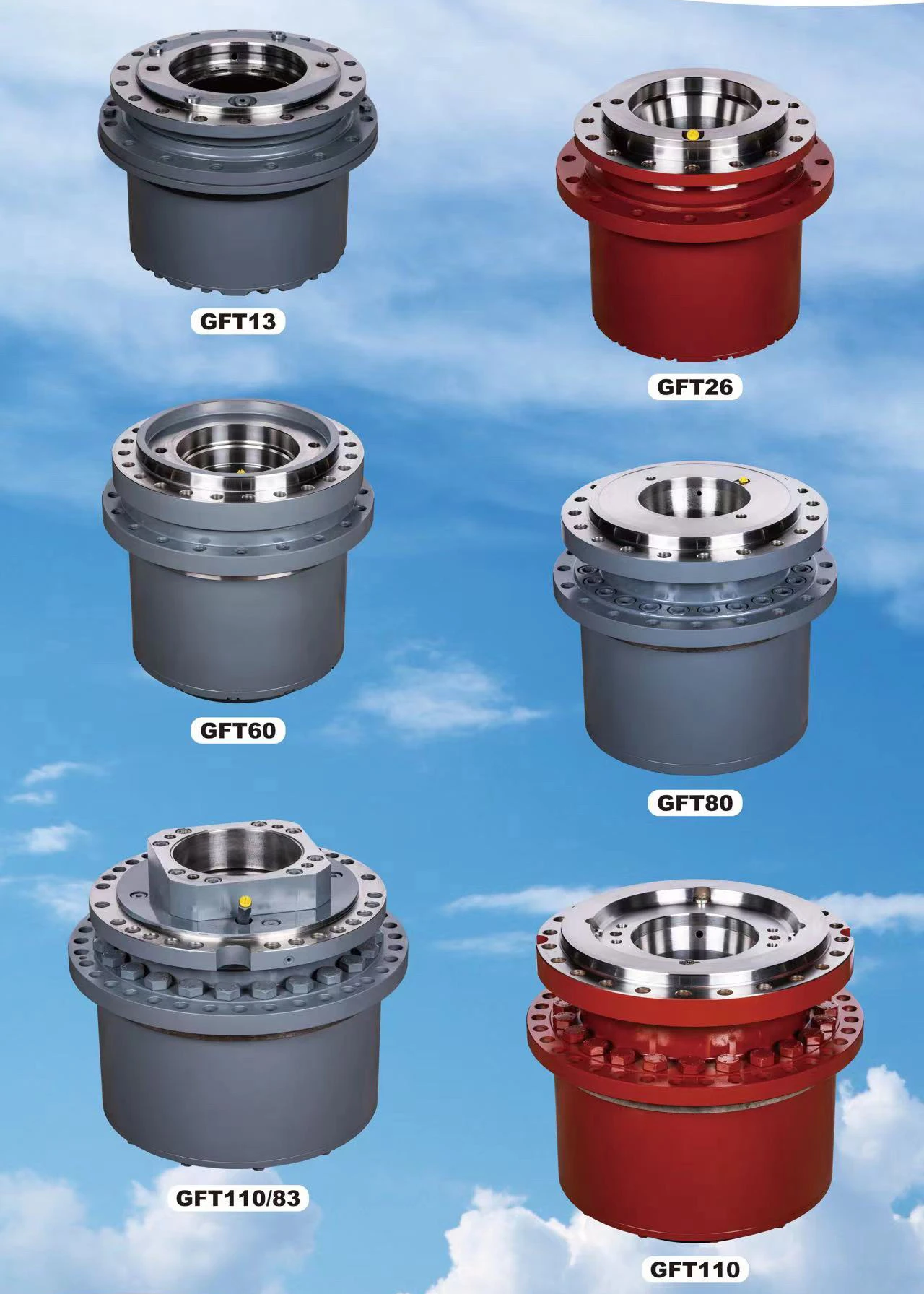 Gft/f Series Travel Motor Speed Reducer Hydraulic Walking Reducer - Buy ...