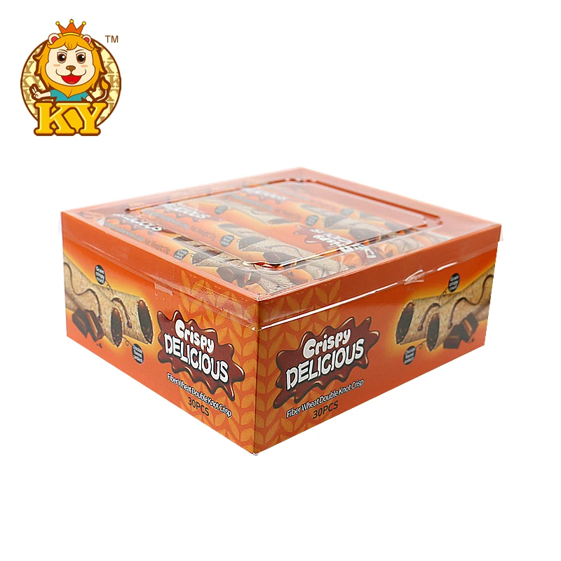 Wholesale Oem Sandwich Biscuit Roll Puffed Chocolate and Milk Filled ...