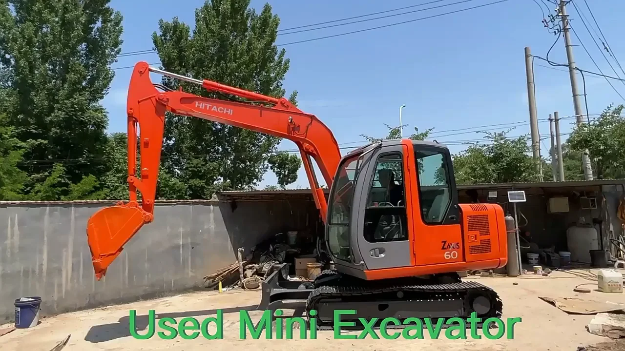 Zx60 Zx70 Zx75 Wholesale Hitachi 6t 7t 7.5t 8t Small Crawler Excavator ...