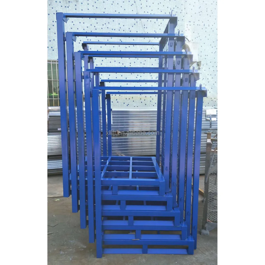 Industrial Logistic Movable Stackable Welded Metal Storage Nestainer ...