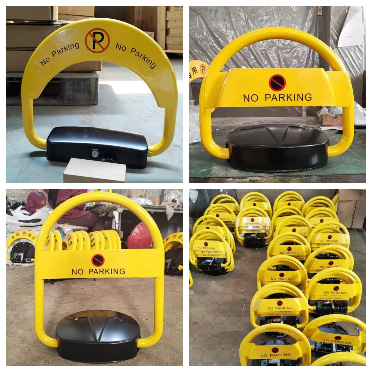 Vehicle Automatic Parking Lot Block Barriers Thickened Parking Lock ...
