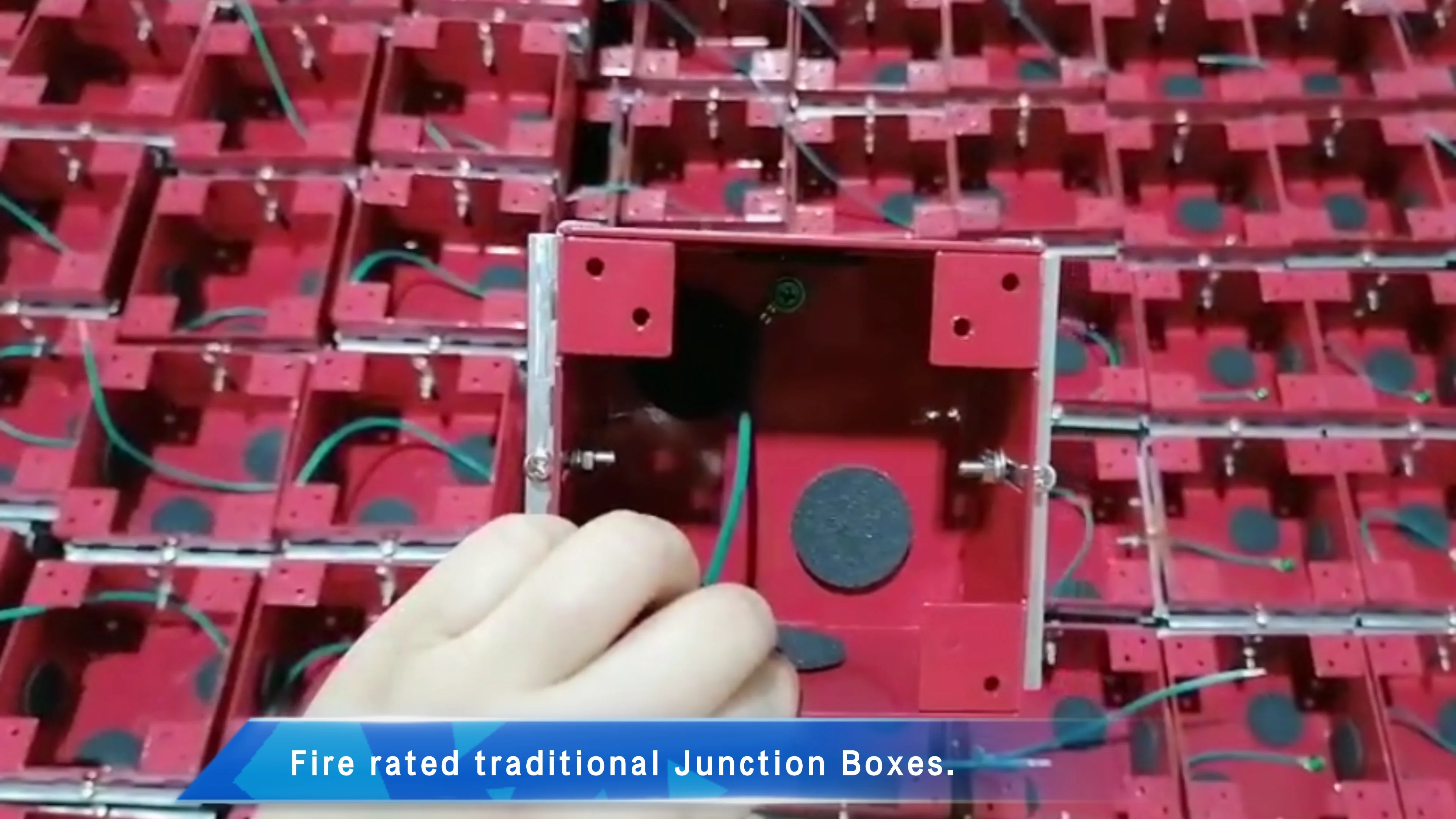 Led Fire Rated Junction Box New Construction Housing Round Recessed ...