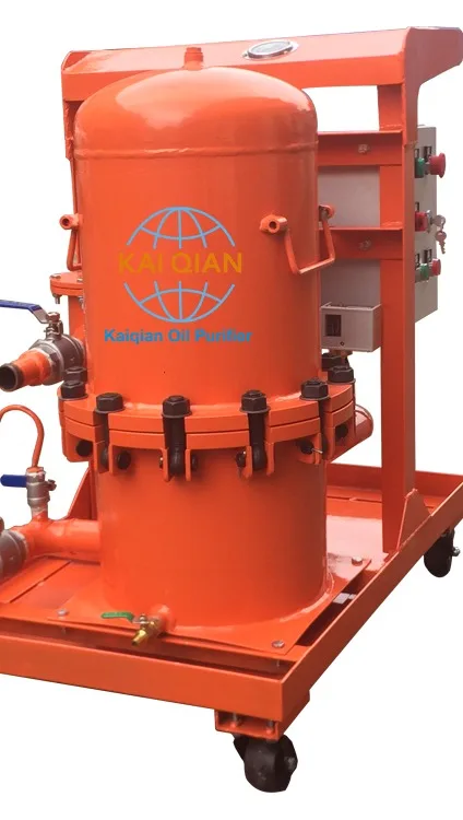 Mobile High Precision Hydraulic Oil Water Separator For Impurities ...
