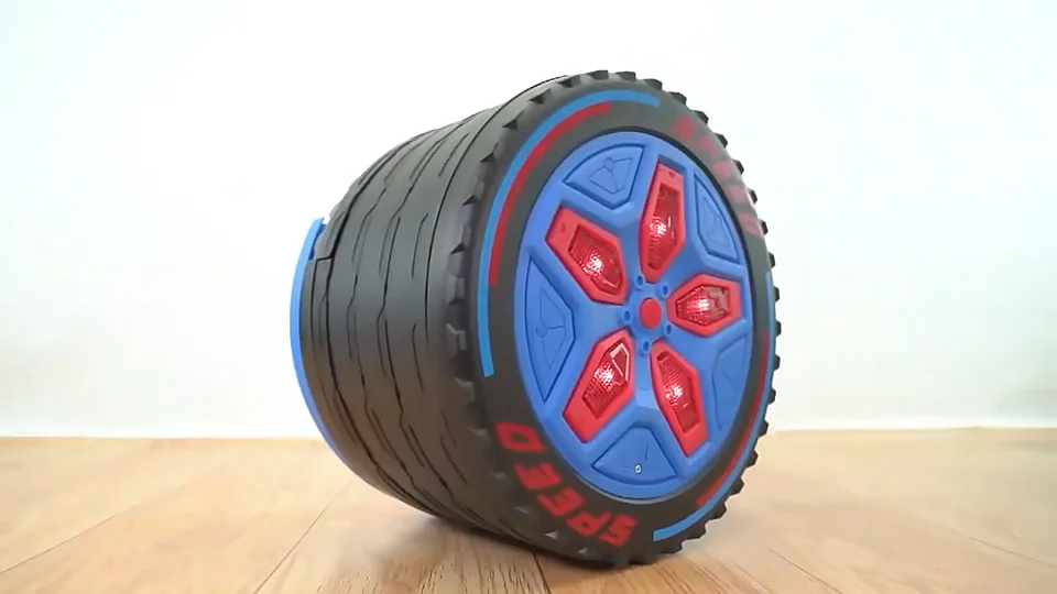 Tyre Shaped Track Parking Lot Play Game Car Track Toy - Buy Car Track ...