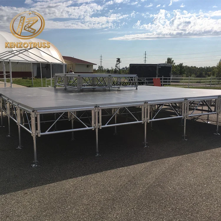 Aluminium Portable Stage Deck - Perfect for Outdoor Concerts