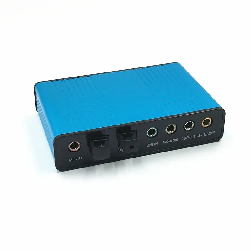 USB 7.1 Channel External Sound Card & Audio Mixer