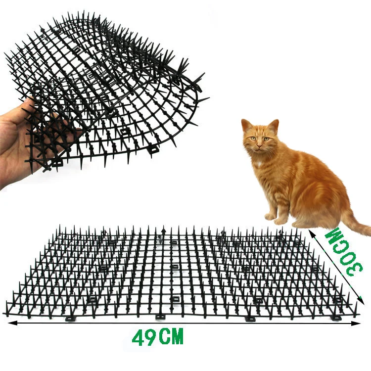 Environmentally Friendly Plastic Cat Spiky Scat Mat Spikes Anti Outdoor ...