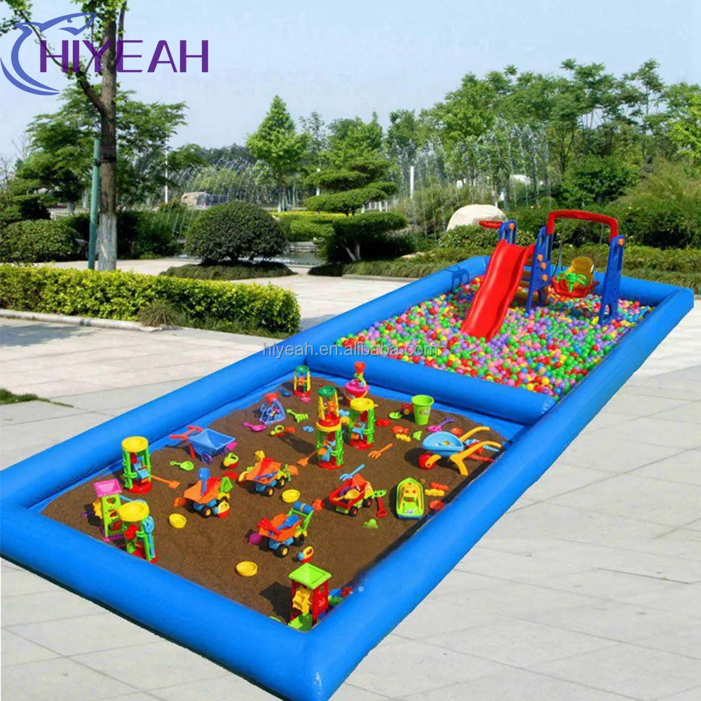 Commercial Children's Inflatable Padding Pools Playground Pool ...