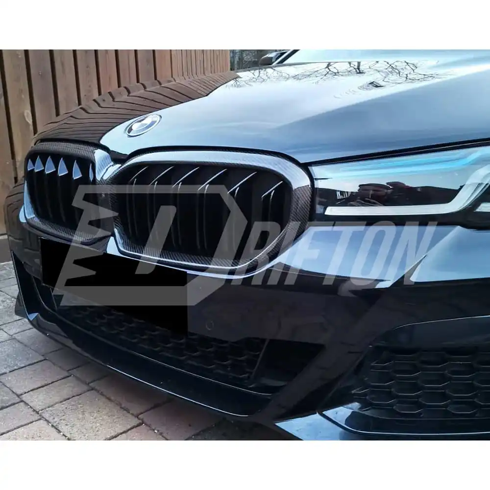 Dry Carbon Fiber Dual Slat Grille for BMW 5 Series G30
