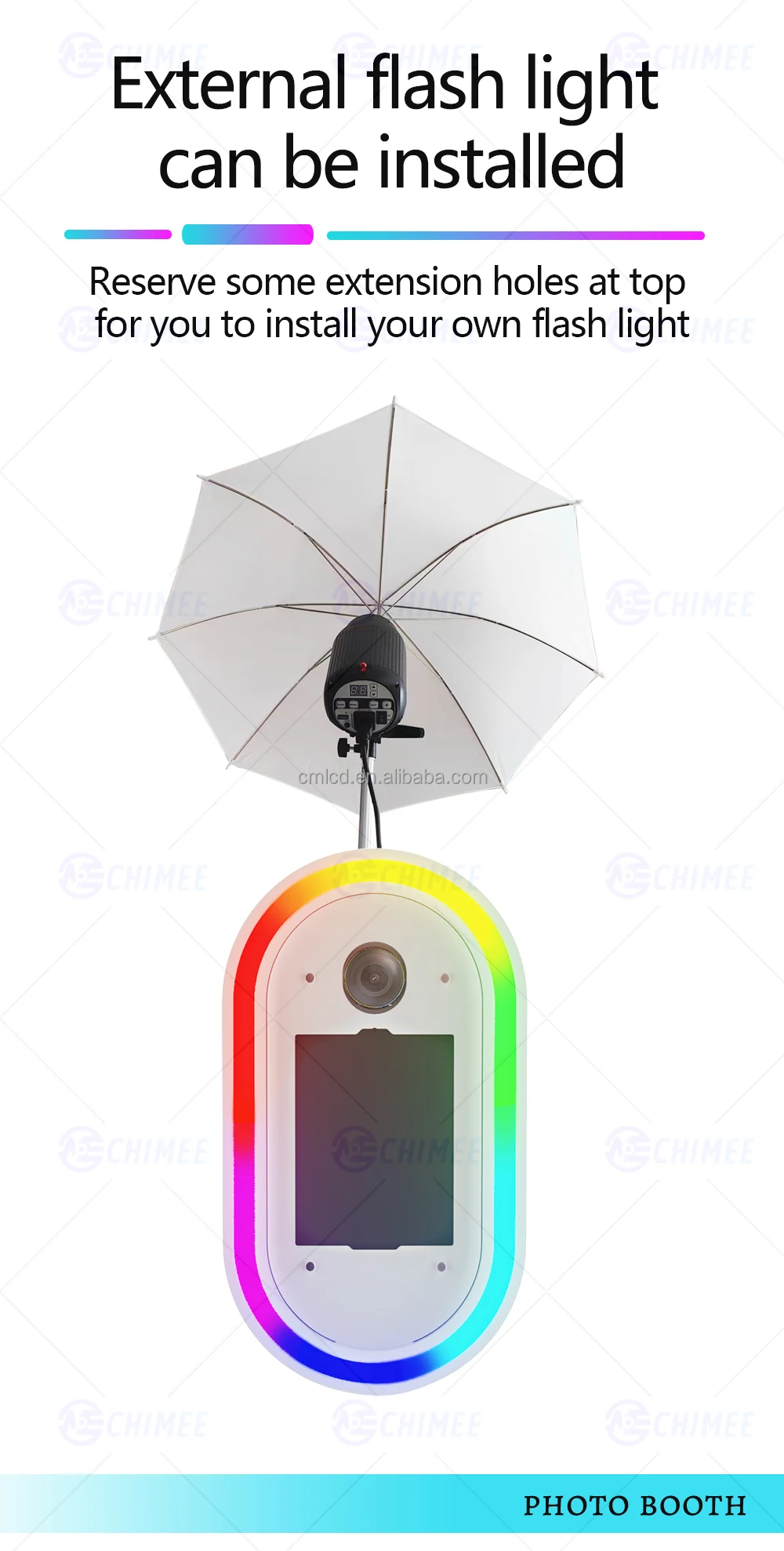 Salsa Selfie Booth Dslr Photobooth Portable Wholesale Stand Wedding ...