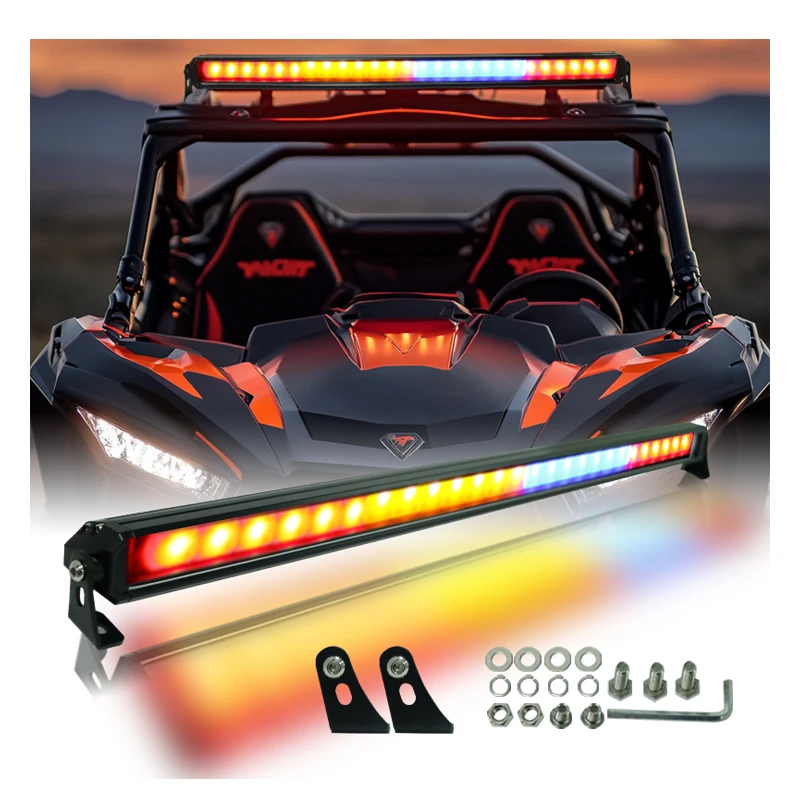 Chase Rear 28 Inch Chase Led Light Bar - Multi-function Rear Facing ...