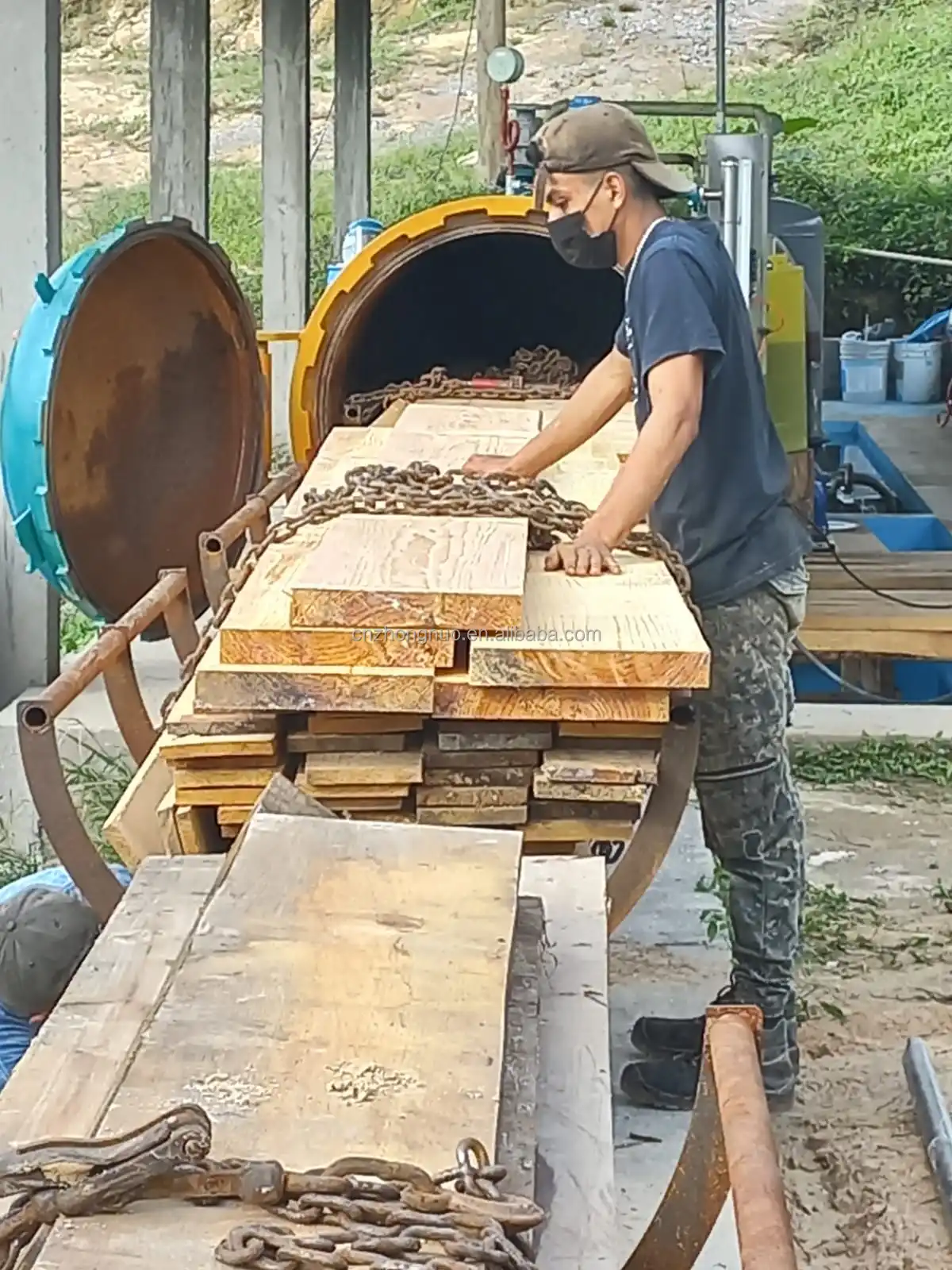 Wood Timber Pole Treatment Pressure Tank Plant for Sale| Alibaba.com