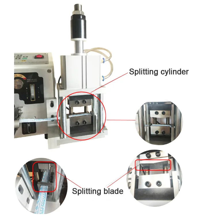 Wire Stripping Ribbon Cut Strip Flat Twin Cable Cutting And Stripping ...