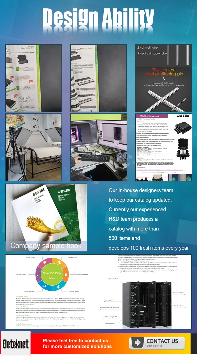2u Fiber Optic Patch Panel Fiber Optic Patch Panel Line 12 Port Fiber ...
