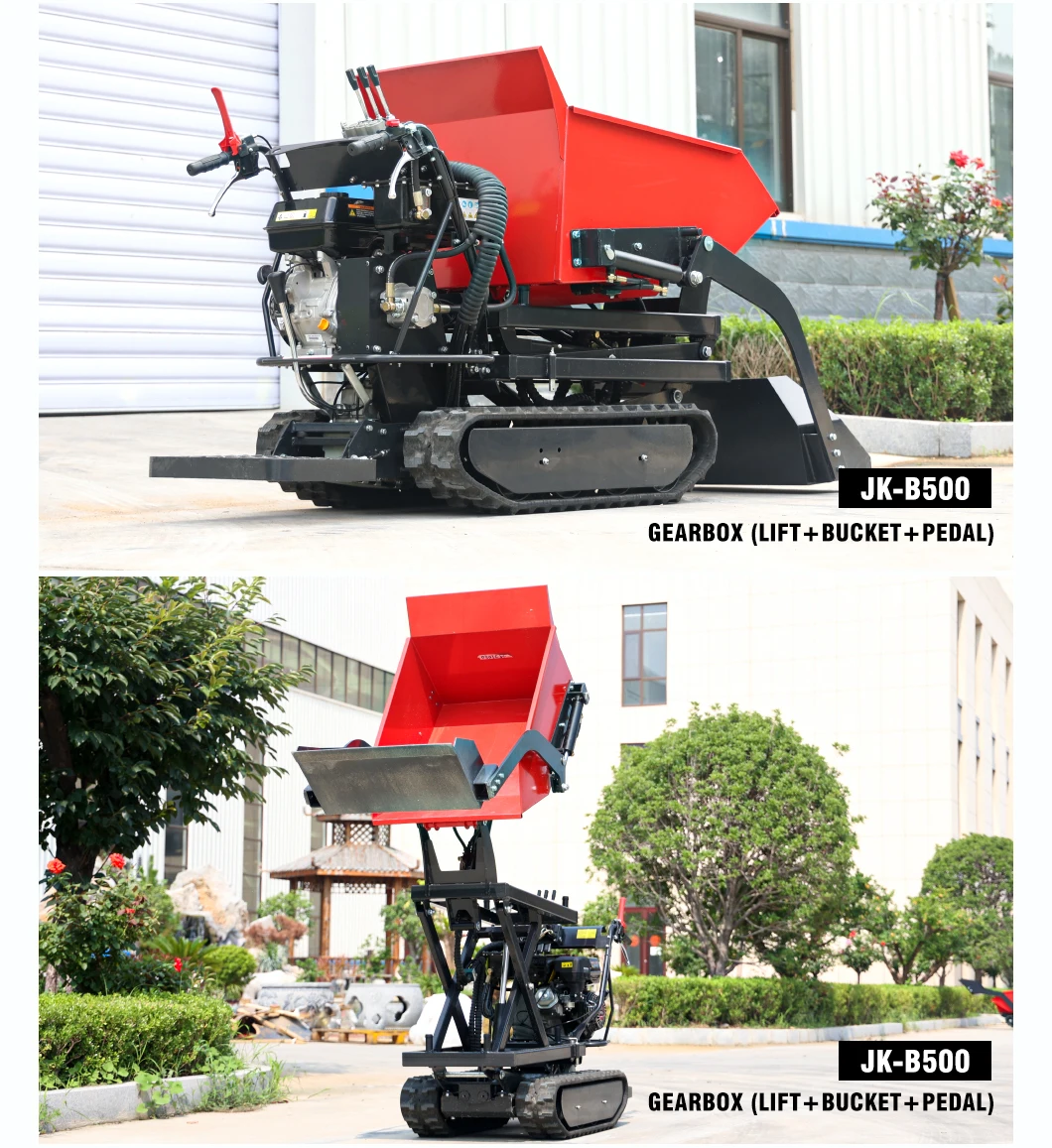 Automatic Manual Mini Dumper - Efficient Hydraulic Transporter