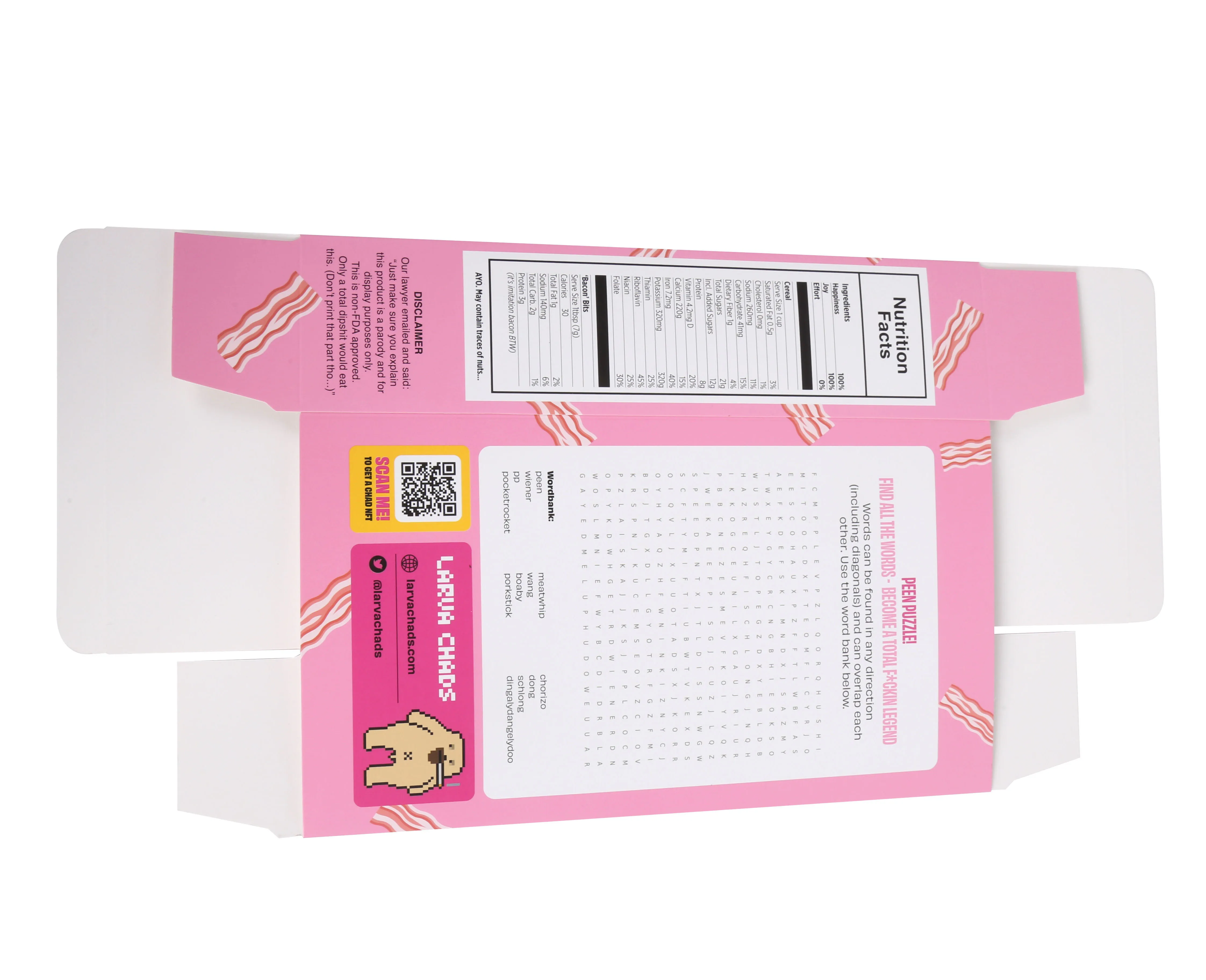 Eco-friendly Rectangle Biscuit Paper Box - Custom Printing