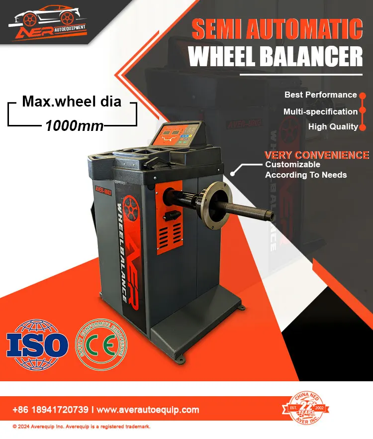 Aver Wheel Balancer - Precision and Efficiency Redefined