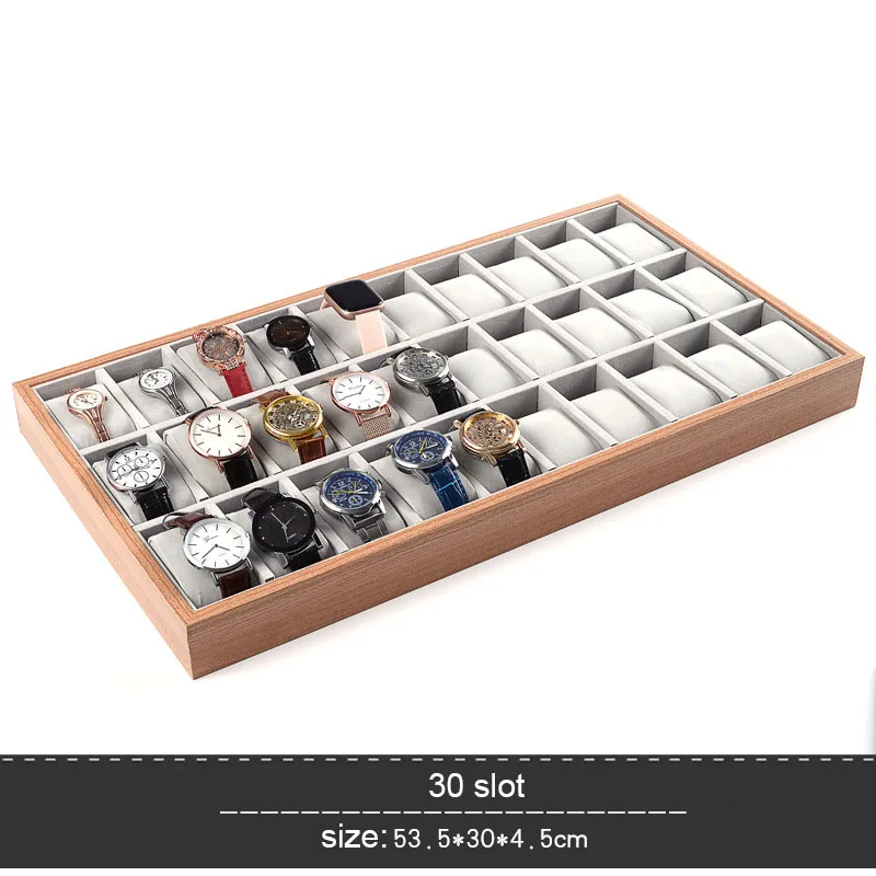 Wooden Watch Storage Trays - Elegant & Durable Solutions