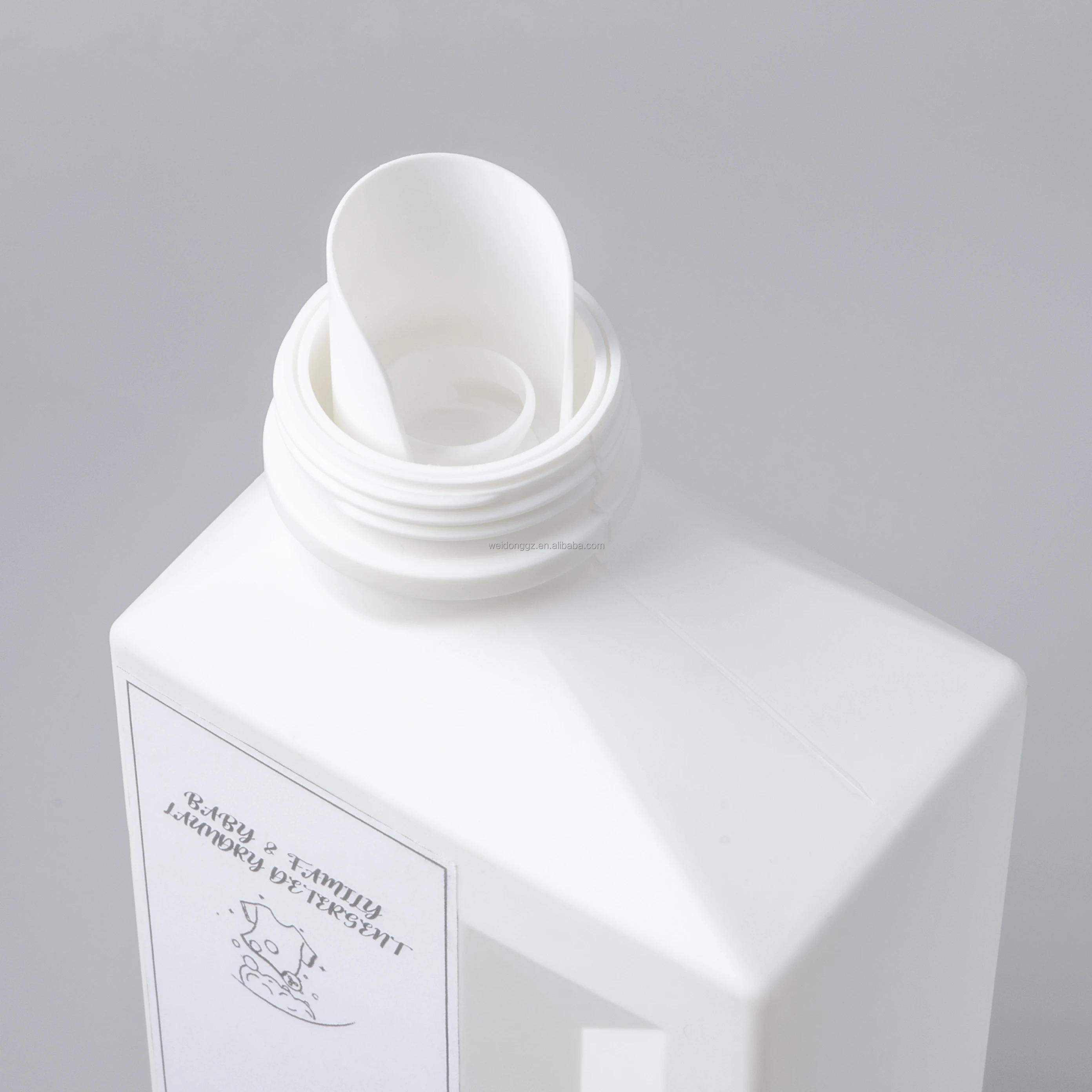 Leak Proof Laundry Bottle 500ml 1l HDPE Detergent Bottle