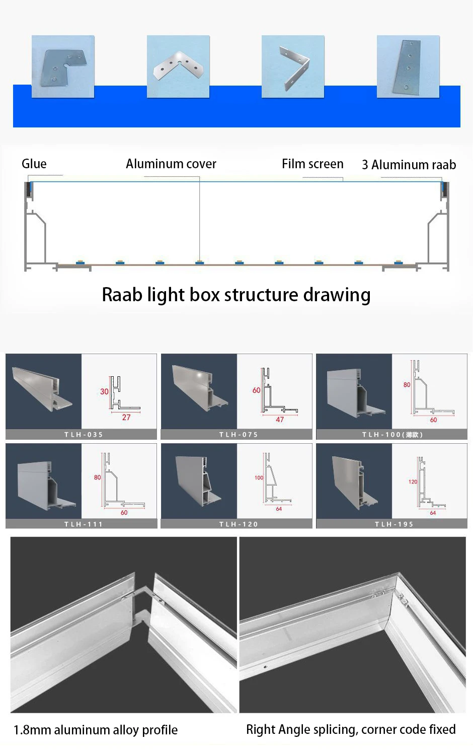 Shopping Mall Advertising Light Box Signage Led Letters Customized Wall ...