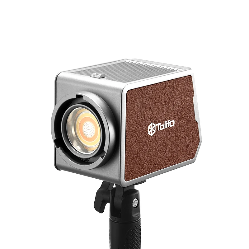 TOLIFO PL-100RGB 100W Portable COB LED Video Light for Vloggers